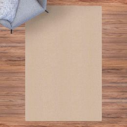 Bilderwelten Kork-Teppich Unifarben beige Korkmatte - Macchiato - Deko Wohnzimmer Schlafzimmer