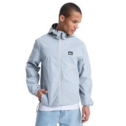 Regenjacke Quiksilver "Overcast 3K Tape", Herren, Gr. L, micro chip, Obermaterial: 100% Nylon;, Jacken Regenjacke