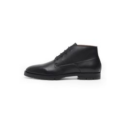 Henry Stevens Herren Schn&uuml;rboots "Wallace GB", Gr. 41, schwarz, Kalbsleder, Schuhe