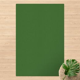 Bilderwelten Kork-Teppich Unifarben gr&uuml;n Korkmatte - Colour Dark Green - Deko Wohnzimmer Schlafzimmer