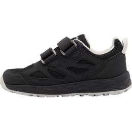 Jack Wolfskin M&auml;dchen Sneaker "WOODLAND 2 TEXAPORE LOW VC K", Gr. 30, grau, Obermaterial: Synthetik. Obermaterial 2: Textilmaterial. Futter: