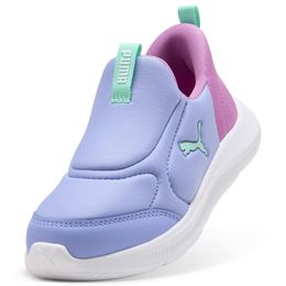 Puma M&auml;dchen Sneaker "Fun Racer 2 SLIPTECH Sneakers Kinder", Gr. 34,5intense lavender mint jelly mauve pop lila gr&uuml;n pink, Obermaterial: Textil,