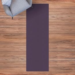 Bilderwelten Kork-Teppich Unifarben violett Korkmatte - Rotviolett - Deko Wohnzimmer Schlafzimmer