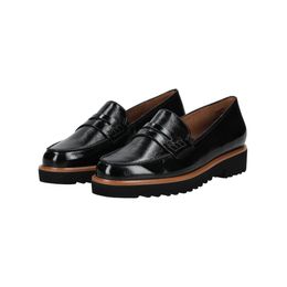 Paul Green Damen Slipper "Paul Green Slipper Leder", Gr. 39, schwarz, Leder, Schuhe
