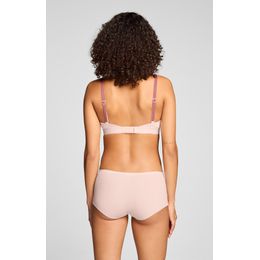 Puma Damen Panty "Puma WOMEN INVISIBLE COTTON MINI SHORTS 2P", Gr. L, beige, Jersey, Obermaterial: 88% Baumwolle, 12% Elasthan, Unterhosen, nahtlose