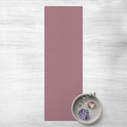 Bilderwelten Kork-Teppich Unifarben violett Korkmatte - Malve - Deko Wohnzimmer Schlafzimmer