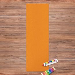 Bilderwelten Kork-Teppich Unifarben orange Korkmatte - Mango - Deko Wohnzimmer Schlafzimmer