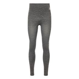 HEATKEEPER Damen Thermounterhose, Gr. S, schwarz, Obermaterial: 60% Polyester, 35% Polyamid, 5% Elasthan, meliert, Unterhosen, aus weichem Material,
