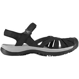 Keen Damen Sandale "ROSE SANDAL", Gr. 39, schwarz, Synthetik, Schuhe, mit Klettverschluss