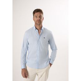 FELIX HARDY Herren Langarmhemd "Langarm-Shirt"hellblau, Gr. XXL, 97% Baumwolle, 3% Elasthan, Hemden