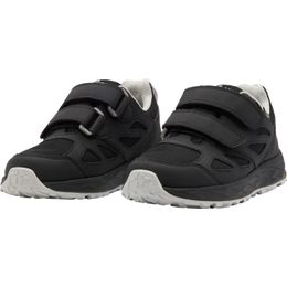 Jack Wolfskin M&auml;dchen Sneaker "WOODLAND 2 TEXAPORE LOW VC K", Gr. 33, grau, Obermaterial: Synthetik. Obermaterial 2: Textilmaterial. Futter: