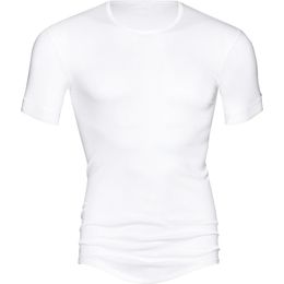 Mey Herren T-Shirt "Noblesse", Gr. XL, wei&szlig;, Feinripp, Obermaterial: 100% Baumwolle, unifarben, Shirts, Ohne auftragende Seitenn&auml;hte