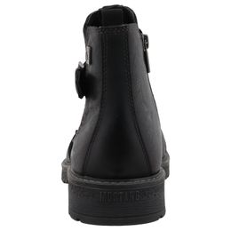 Mustang Shoes Herren Winterboots "Midor", Gr. 41, schwarz, Lederimitat, Textil, Schuhe, Business Stiefel, Boots mit Warmfutter