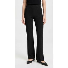 MAC Damen Stoffhose "FLARE", schwarz, Gr. 36, bedruckt, Jersey, Obermaterial: 65% Viskose, 30% Polyamid, 5% Elasthan, Hosen, Sommerhose mit