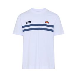 Ellesse Herren T-Shirt "VENIRE TEE"wei&szlig;, blau, Gr. XL, Obermaterial: 100% Baumwolle, Shirts