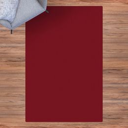 Bilderwelten Kork-Teppich Unifarben rot Korkmatte - Amarena - Deko Wohnzimmer Schlafzimmer