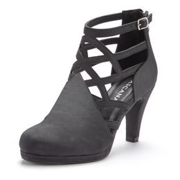 Lascana Damen Stiefelette "Stiefel, Boots", Gr. 40, schwarz, Obermaterial: 100% Lederimitat. Decksohle: 100% Lederimitat. Futter: 100% Lederimitat.