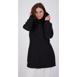 DEPROC Active Damen Softshellmantel "KEELE PEAK II WOMEN", schwarz, Gr. 40, Softshell, 96% Polyester. 4% Elasthan, M&auml;ntel, auch in Gro&szlig;en Gr&ouml;&szlig;en