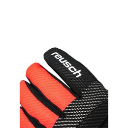 Reusch M&auml;dchen Skihandschuhe "Warrior R-TEX XT Junior"schwarz, silberfarben, Gr. 4, unifarben, 80% Polyester, 20% Lederimitat, Handschuhe, mit
