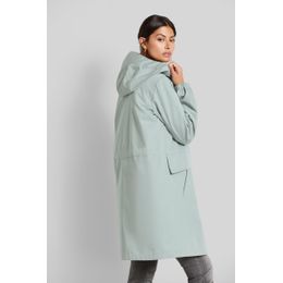 Bugatti Damen Kurzmantel, gr&uuml;n, Gr. 36, 58% Baumwolle, 42% Polyester, M&auml;ntel, mit Kapuze