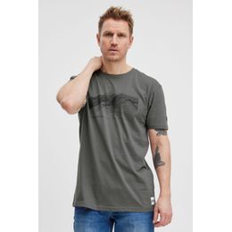 North Bend Herren T-Shirt "T-Shirt NBCarsten", grau, Gr. XXXL, Obermaterial: 60% Baumwolle CO. 40% Polyester PES., Shirts