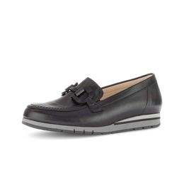 Slipper Gabor "Slipper", Damen, Gr. 38, schwarz, Schuhe Slipper