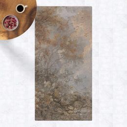 Bilderwelten Kork-Teppich Abstrakt braun Korkmatte - Versteckte Lichtung in den Wolken - Deko Wohnzimmer Schlafzimmer