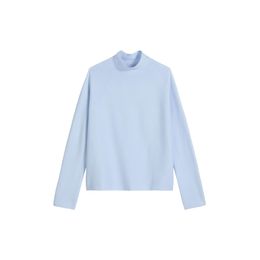 Marc O'Polo MARC O'POLO Damen Strickpullover "aus softer Bio-Baumwolle"soft sea, Gr. M, unifarben, Obermaterial: 100% Baumwolle, Pullover