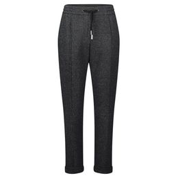 BETTY & CO BETTY & CO Damen Schlupfhose "Damen mit Struktur"schwarz, wei&szlig;, Gr. 36, Obermaterial: 66% Polyester, 20% Viskose, 13% Baumwolle, 1% Elasthan, Hosen