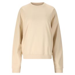 ENDURANCE ATHLECIA ATHLECIA Sweatshirt "Crecy"sand, Gr. 36, unifarben, 50% Baumwolle, 48% Polyester, 2% Elasthan, Sweatshirts, aus super weichem Material