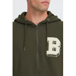Blend Herren Kapuzensweatjacke "Kapuzenfleecejacke BHBadel", gr&uuml;n, Gr. XXXL, Obermaterial: 60% Baumwolle CO. 40% Polyester PES., Sweatjacken