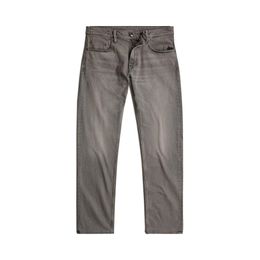 G-Star Raw G-STAR Herren 5-Pocket-Jeans "Mosa Straight Jeans", grau, Gr. 34, Obermaterial: 74% Baumwolle, 25% Baumwolle, 1% Elasthan, Jeans
