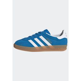 M&auml;dchen Sneaker "GAZELLE INDOOR", adidas originals, Gr. 38, blau, Leder, Synthetik, Schuhe, f&uuml;r Kinder & Jugendliche