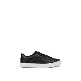 Marc O'Polo MARC O'POLO Herren Sneaker "aus fein genarbtem Rindleder", Gr. 45, schwarz, Obermaterial: 100% Leder, unifarben, Schuhe