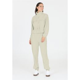 ENDURANCE ATHLECIA ATHLECIA Damen Sweathose "Hero", grau, Gr. 36, unifarben, 92% Nylon, 8% Elasthan, Hosen, mit 4-Wege-Stretchfunktion