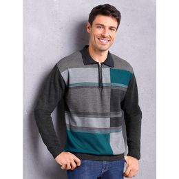 CLASSIC Herren Strickpullover "Pullover", bunt, Gr. 58, gemustert, mehrfarbig, 100% Polyacryl, Pullover