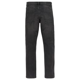 AJC Herren Straight-Jeans, schwarz, Gr. 33, unifarben, Denim/Jeans, Obermaterial: 98% Baumwolle, 2% Elasthan, Jeans, gerade geschnitten,