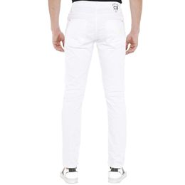 Cipo & Baxx CIPO & BAXX Herren 5-Pocket-Jeans "Jeans", wei&szlig;, Basic, Gr. 31, unifarben, 98% Baumwolle, 2% Elasthan, Jeans, im Straight Fit