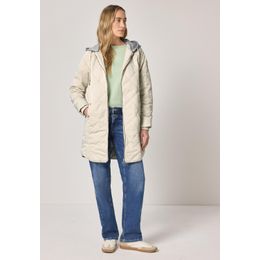 Street One Damen Steppjacke, beige, Gr. 46, unifarben, Stoff, Obermaterial: 55% Polyester, 45% Polyamid. Futter: 100% Polyester. F&uuml;llung: 100%