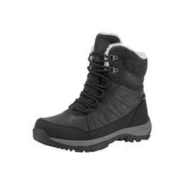 Hi-Tec Damen Outdoorwinterstiefel "RIVA MID WATERPROOF", Gr. 39, schwarz, Synthetik, Schuhe, Winterstiefel, Snowboots, Winterschuhe, wasserdicht &