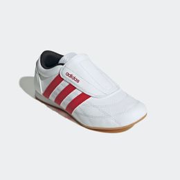 Sneaker adidas Sportswear "TEKWEN", Damen, Gr. 41, wei&szlig; (cloud wei&szlig;, better scarlet, gum 3), Synthetik, Schuhe Sneaker