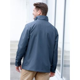 CLASSIC Herren Langjacke, blau, Gr. 54, unifarben, 100% Polyester, Jacken
