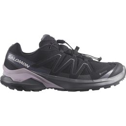 Salomon Damen Trailrunningschuh "EXAMOTION GORE-TEX", Gr. 42,5schwarz, nine iron, nirvana, Synthetik, Textil, Schuhe, wasserdicht