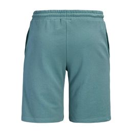 Jack & Jones PlusSize Herren Sweatshorts "JPSTGORDON COLLEGE SWEAT SHORTS MI PLS"mineral blau, Gr. 42, JACK & JONES PLUSSIZE, Hosen