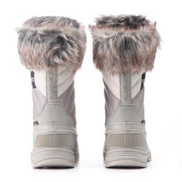 Icepeak Damen Winterboots "ANSINA MS", Gr. 38cement, Synthetik, Textil, Schuhe, Winterschuhe, Winterstiefel, Snowboots, gef&uuml;ttert & wasserdicht