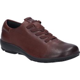 Josef Seibel Damen Schn&uuml;rschuh "Charlotte 01, bordeaux", Gr. 37, rot, Obermaterial: 100% Rindsleder Leather cow., Schuhe