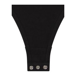Urban Classics Damen Body "Urban Classics Damen Ladies Organic Tank Body", schwarz, Gr. XXXL, 95% Baumwolle, 5% Elasthan, Bodys