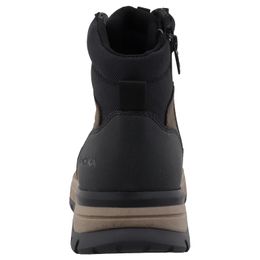 Romika Herren Winterboots, Gr. 40, schwarz, Lederimitat, Schuhe, Schn&uuml;rboots, Trekkingstiefel mit Rei&szlig;verschluss
