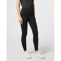 Plein Sport Damen Leggings "Leggings Reflective Scratch"02, schwarz, Gr. XS, Obermaterial: 70% Nylon, 30% Lycra, Hosen