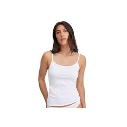 Calida Damen Unterhemd "Unterhemd Spaghetti-Top Essential Cotton 2er Pack", Gr. 40, bunt, Obermaterial: 95% Baumwolle CO. 5% Elasthan EL., Unterhemden